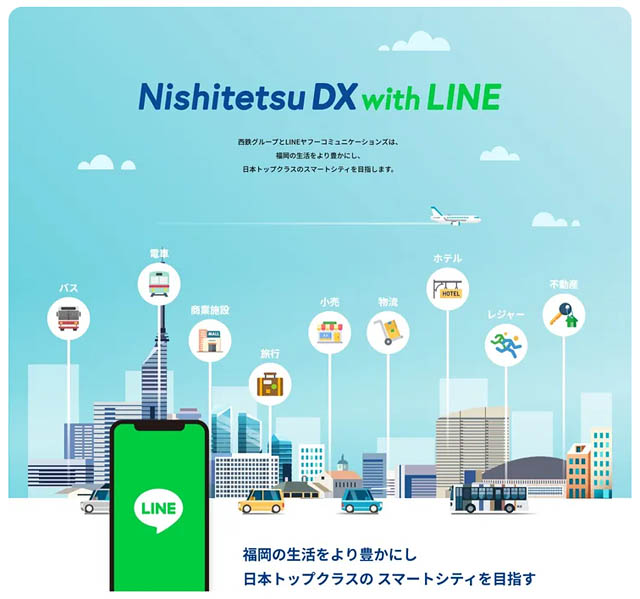 西鉄とLINEヤフーコミュニケーションズ「Nishitetsu DX with LINE」が2025年度グッドデザイン賞受賞 - 福岡のニュース